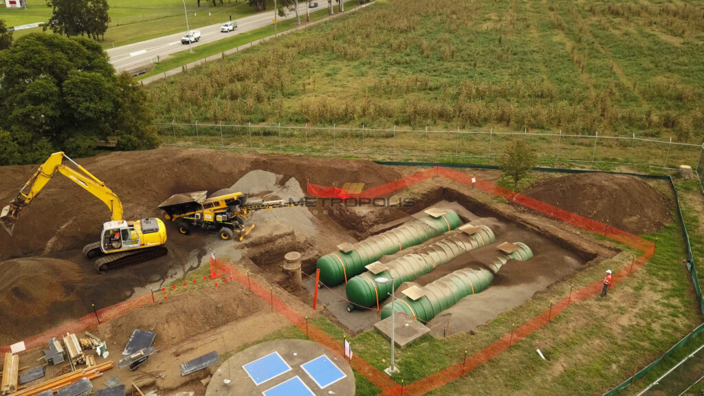 Sewer Tank Backfill Singleton NSW - Metropolis Services